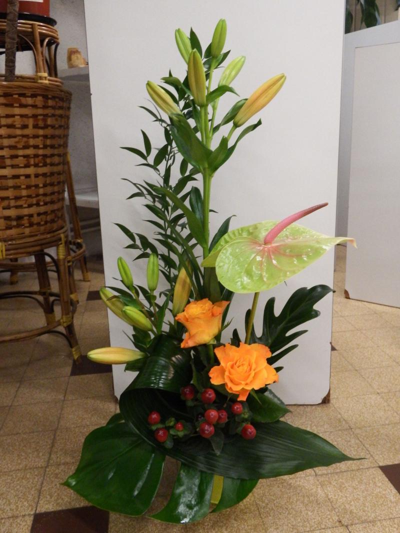 Composition Florale Seurre, Fleuriste, Bouquets, Composition Deuil ...